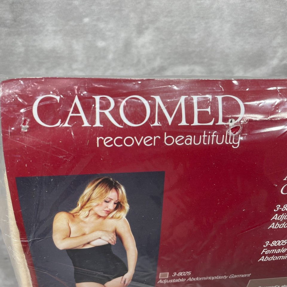 Caromed Female Abdominoplasty Garment Post-Op Surgical Beige Adjustable ...