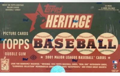 2001 Topps Heritage Complete Your Set 1-407, SP, CR, NAP, TAN Inserts ...