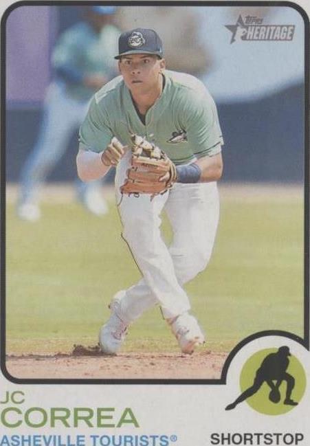 2022 Topps Heritage Minor League Edition - JC Correa #54 (RC) for sale ...