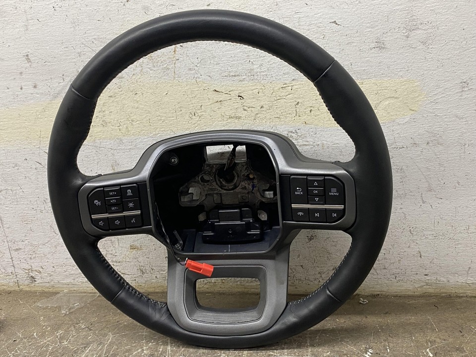 2021-2023 FORD F150 STEERING WHEEL ASSEMBLY W/ LANE ASSIST BLACK ...