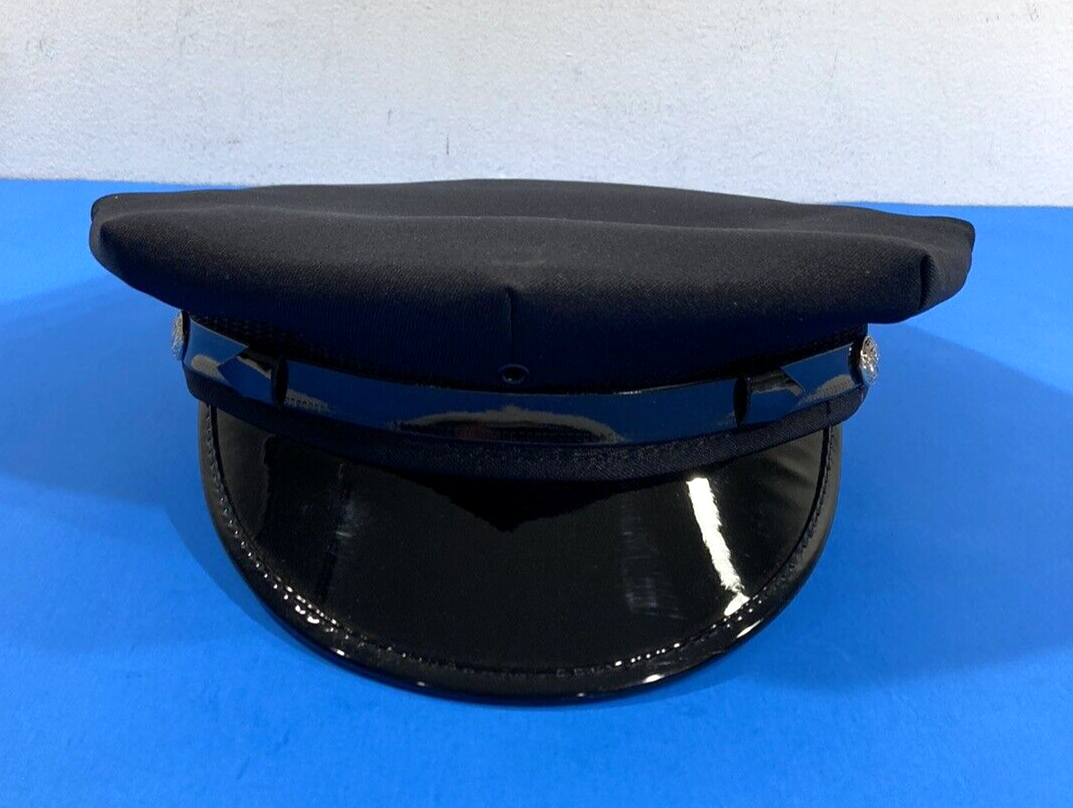 NEW MIDWAY CAP CO 8 POINT NAVY HAT W/ MESH BAND AND 1 FRONT EYELET ...