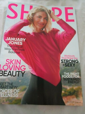 Shape Magazine March 2020 January Jones Skin Loving Beauty Brand New | eBay