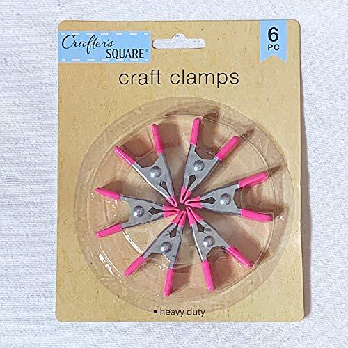 Crafter's Square Craft Claps 2 Inch Heavy Duty Spring Clamps 6 Pc Set ...