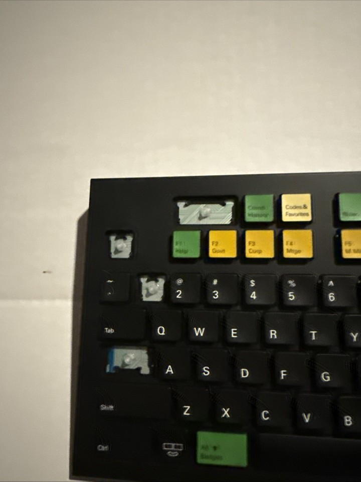 Bloomberg Financial Trade Keyboard STB100 Wired USB Chipped, Missing ...