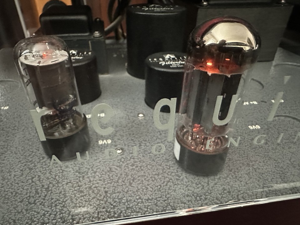 Requisite Audio Engineering 5687C Tube Preamplifier / RTS-4A Tube Power ...