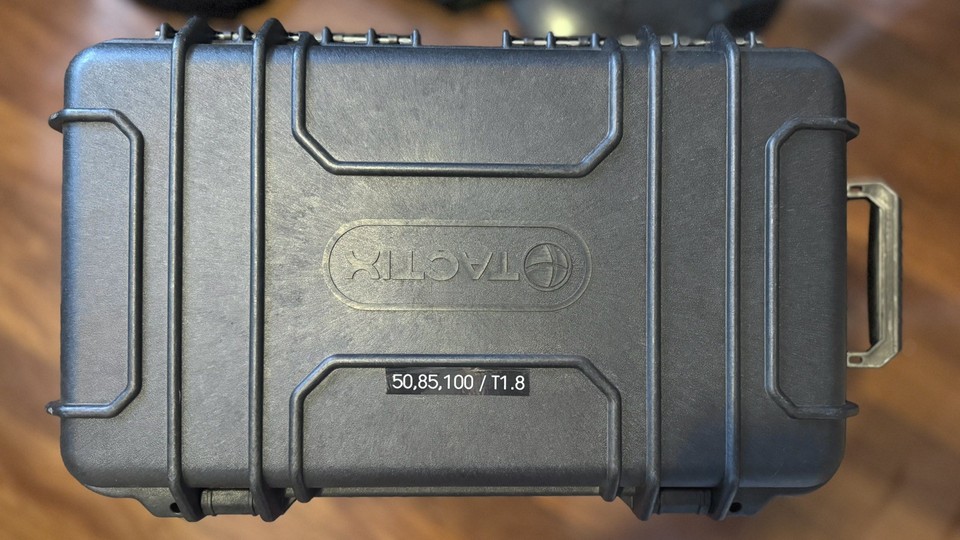 RED Pro Prime PL Lens Set of 6 Lenses (S35) - 18mm Lemac-Modified to ...