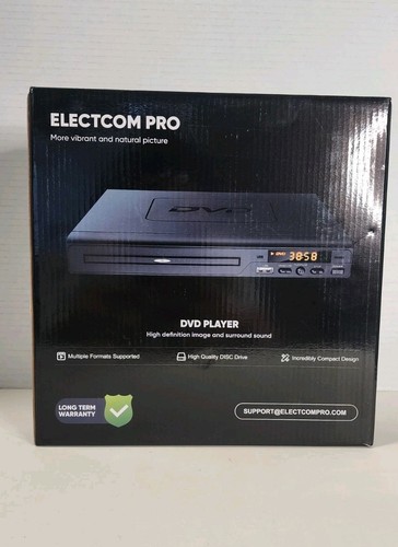 Electcom Pro DVD Player For TV Home Theater (Black) | eBay