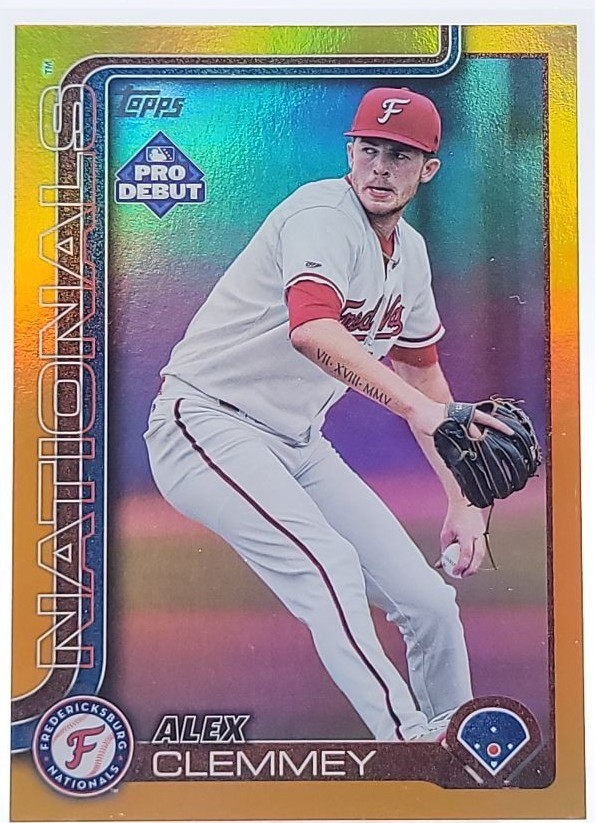 2025 Topps Pro Debut - Alex Clemmey #PD-14 Gold Foil /50 (RC) for sale ...
