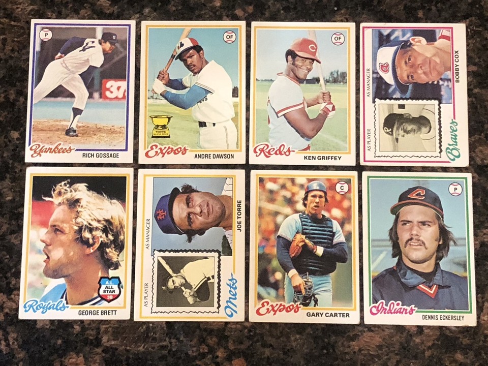 1978 Topps Baseball Complete Set Low Grade, F-G Overall | eBay