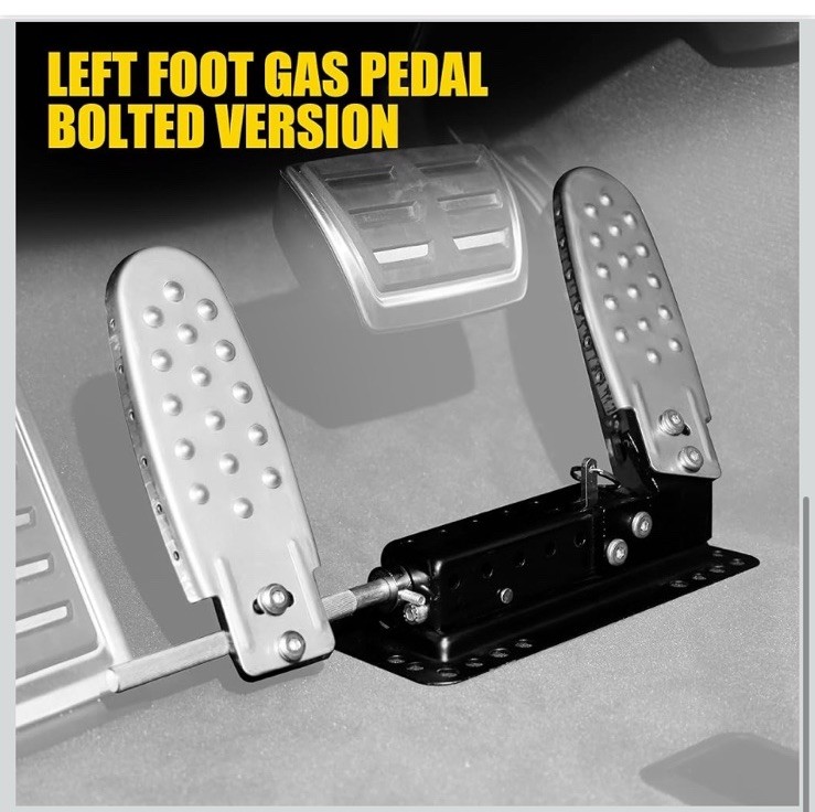 Left Foot Accelerator Gas Pedal LFGP Fixable Drive Assist for Disabled ...