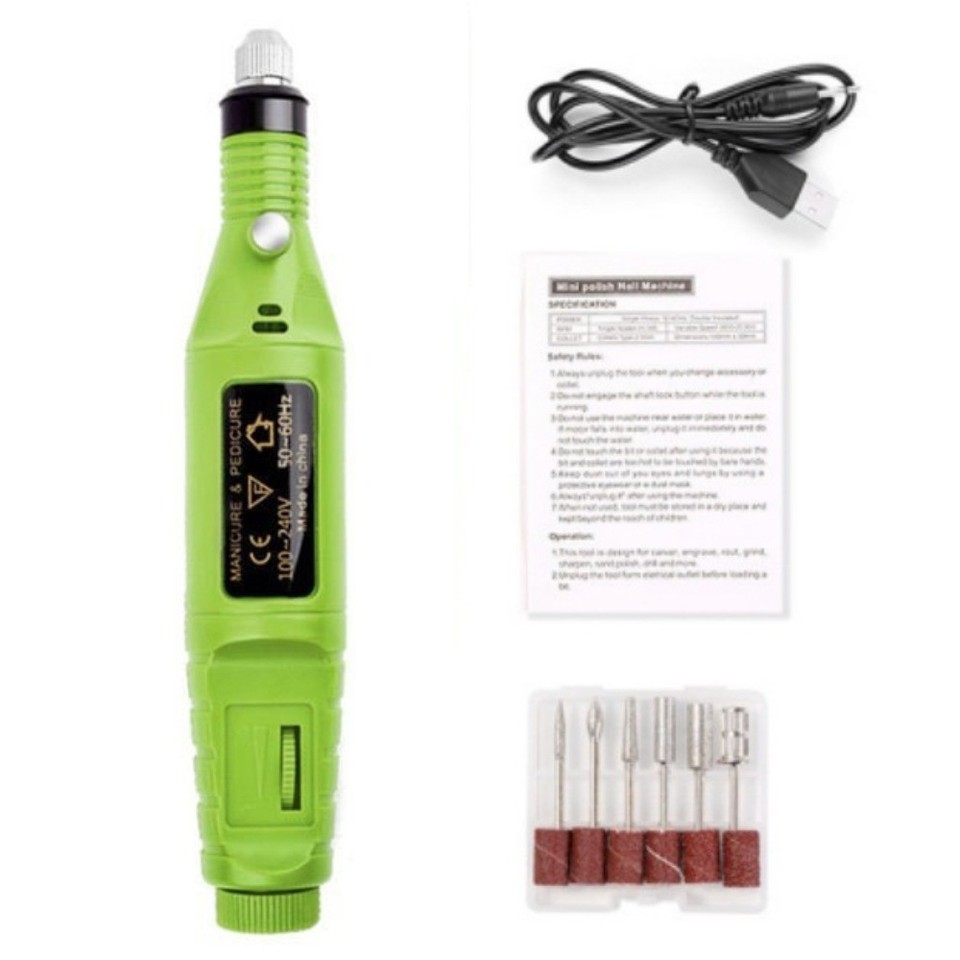 High-Speed Electric Nail Drill Machine Nail Polishing Tool Nail Art ...