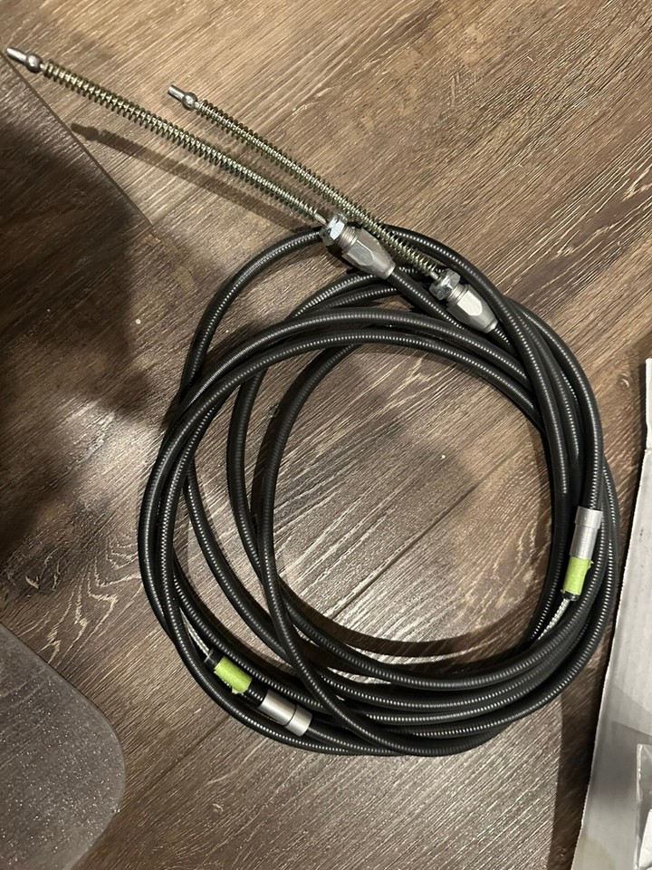 Lokar EC-80FU - Universal Emergency Brake Cable Kit - Black | eBay