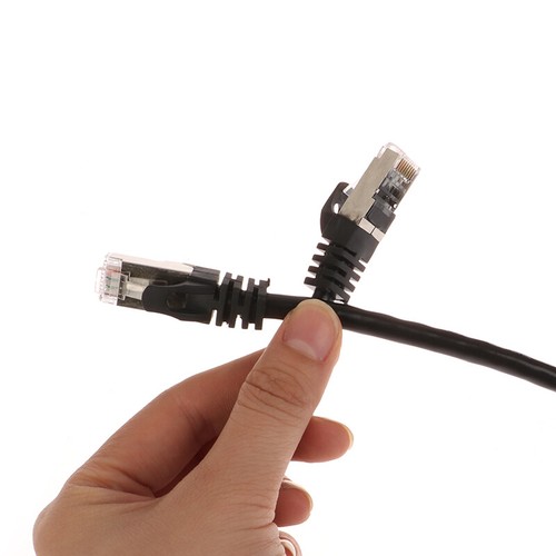 CAT6E Ethernet Network Cable Male To Male RJ45 Patch LAN Short Cable 0 ...