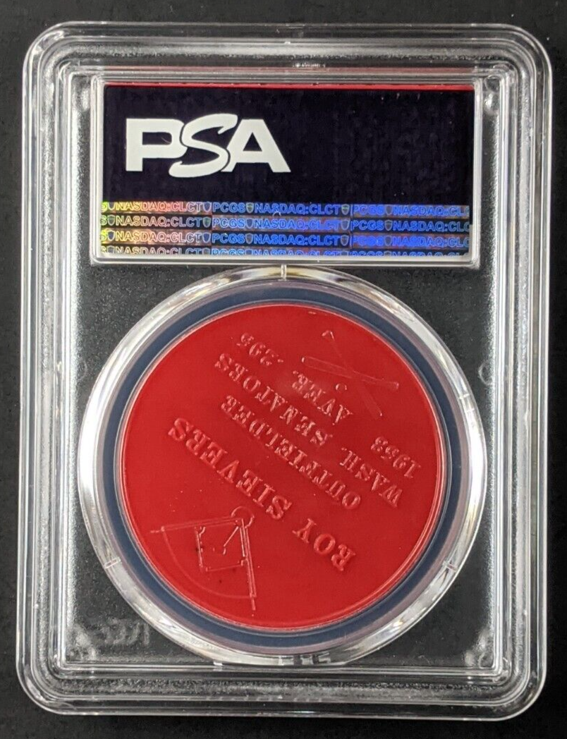 Roy Sievers 1959 Armour Coins Red PSA 8 NM-MT Washington Senators | eBay