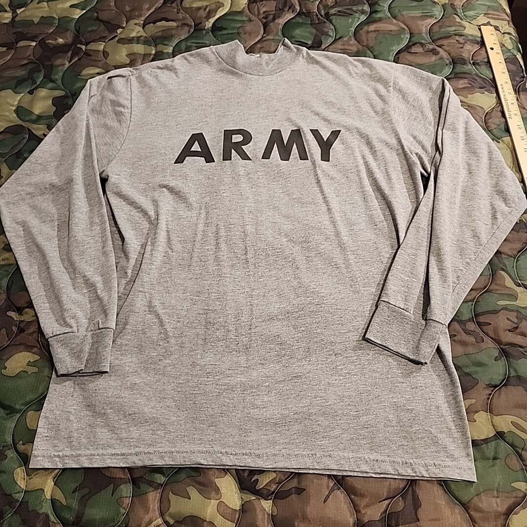 US Army Gray Physical Fitness Uniform IPFU Long Sleev… - Gem