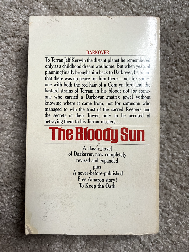 The Bloody Sun by Marion Zimmer Bradley (1982, Mass Market ...
