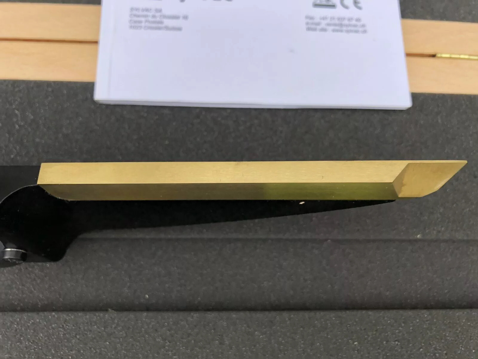 *NEW* SWISS MADE SYLVAC FOWLER 54-110-340 ULTRA LIGHT WEIGHT CALIPER ...