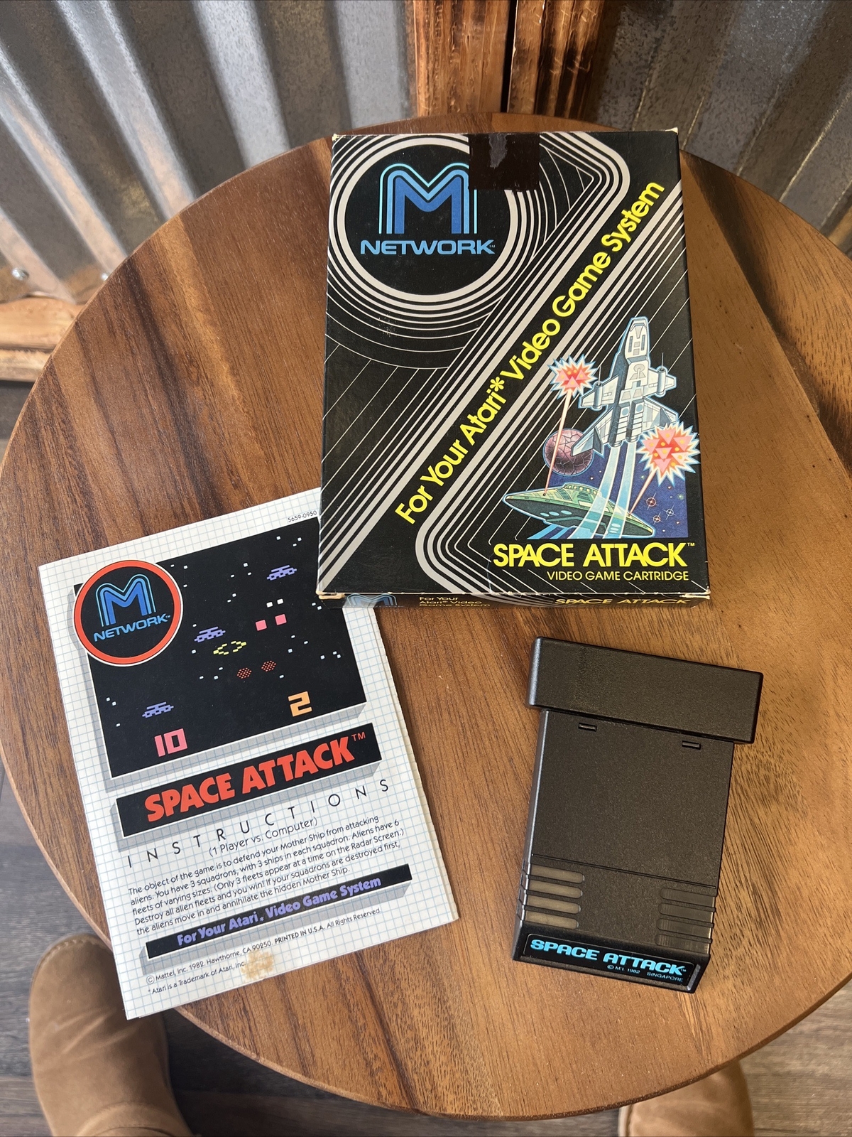 Space Attack (Atari 2600, 1982) In Original Box With Instruction Manual | eBay
