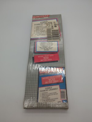 Songtrax Backing Tracks Casette Female Country Legends 1 | eBay
