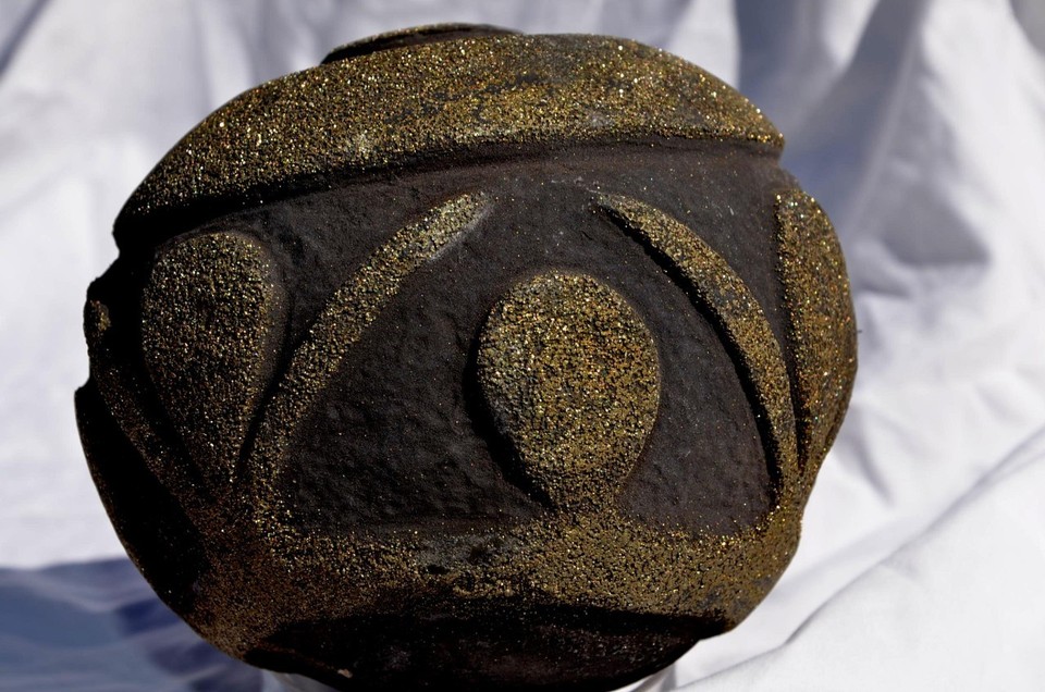 3544xx Healing Sparkling Golden Mineral Pyrite Sphere Ball Concretion ...