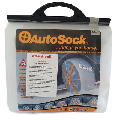 AUTOSOCK AS695 Winter Traction Device Tire Chain Alternative | eBay