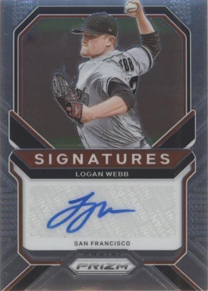 2021 Panini Prizm - Signatures #SIG-LW Logan Webb (AU) for sale online ...
