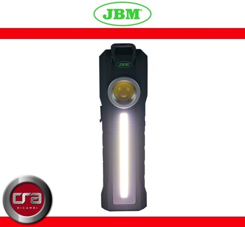 TORCIA TASCABILE DA LAVORO LAMPADA A LED MAGNETE RICARICABILE JBM | eBay