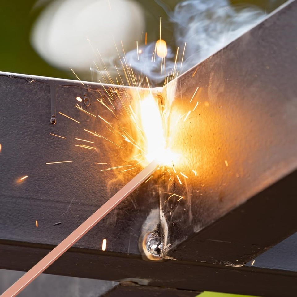 Sticks Brazing Rods, BCuP-5 15% Silver Solder Copper Phosphor Welding ...