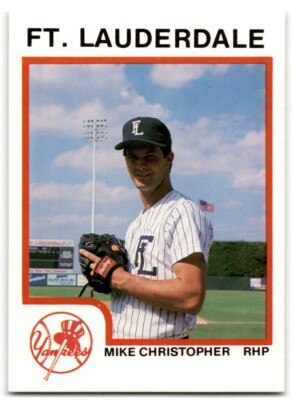 1987 ProCards Mike Christopher Fort Lauderdale Yankees #687 | eBay