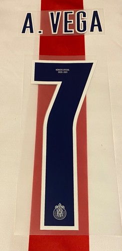 Official Chivas Guadalajara Name Number Set for Puma 115 Years Nameset ...