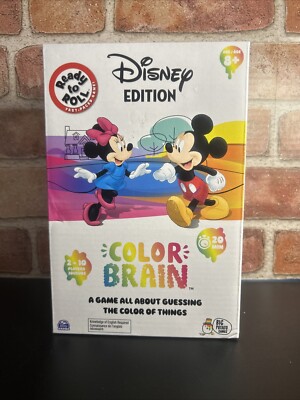 Sealed New Disney Edition / Color Brain Game / Ready To Roll (2 To 10 ...