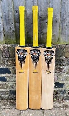 3 x Extremely Rare SH Screaming Cat Professional Cricket Bats ...