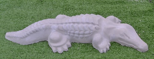 Concrete Mold Crocodile Decorativ Casting Cement Gator Alligator 1 ...