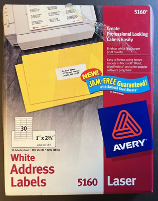 Printing Avery Return Address Labels