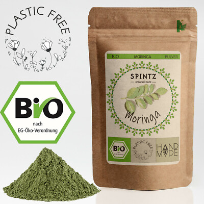 250g Bio Moringa Pulver 100% echtes Oleifera Moringapulver Moringa ...
