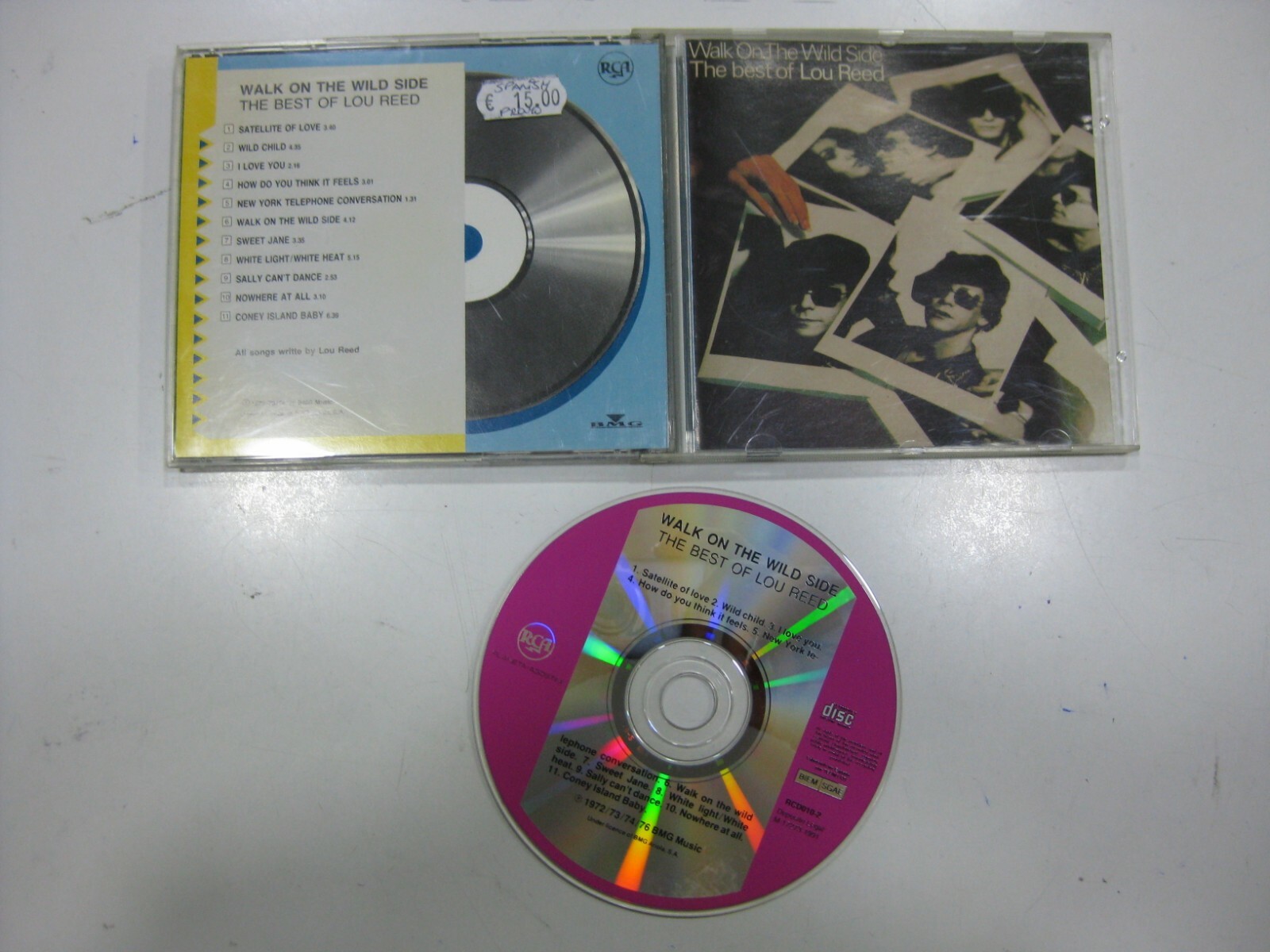 Lou Reed CD Spanish Walk on The Wild Side, The Best 1991 | eBay