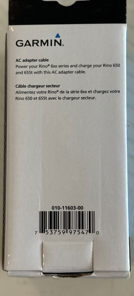 NEW SEALED, GARMIN AC Charger/Adapter 9.5V 1.4A for RINO 655T 650 610 ...