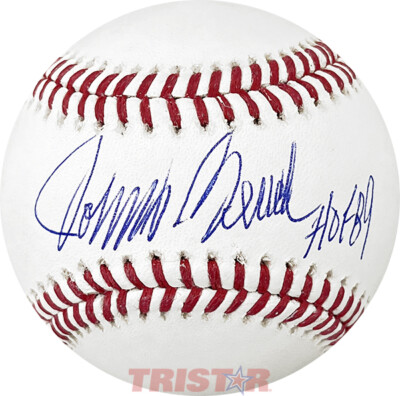Johnny Bench Signed Autographed Official ML Baseball Inscribed HOF 89 ...