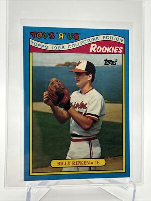 1988 Topps Toys R Us Rookies Billy Ripken Baseball Card #25 NM-MT FREE ...
