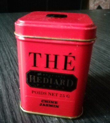 Boite Métal Publicitaire HEDIARD TEA JASMIN 25 grs | eBay