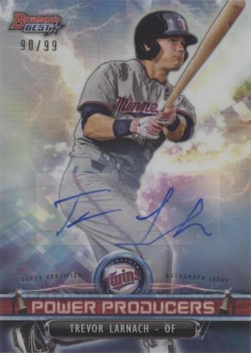 2018 Bowman's Best - Power Producers Trevor Larnach #PP-TL Autographs ...