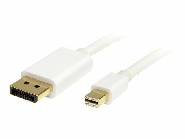 StarTech 3m 10 FT White Mini DP to DP 1.2 - DisplayPort 4k X 2k for ...