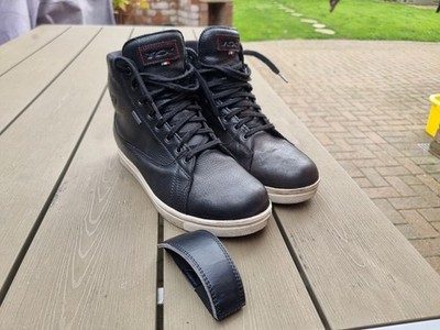 TCX Waterproof Motorcycle Boots Men, UK Size 9.5, EU 44, Brown Leather ...