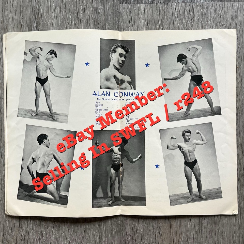 BODY CULTURE Magazine ALAN & GRACE STEPHAN + JOHN GRIMEK SEP 1949 VOL 1 NO 2 | eBay