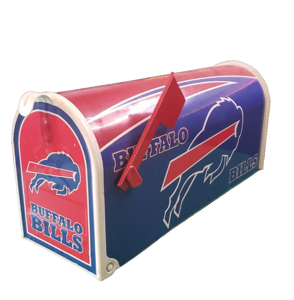 Buffalo Bills Custom Mailbox~JERSEYS~HATS~HELMETS~FOOTBALLS~NO PAINT~NO ...