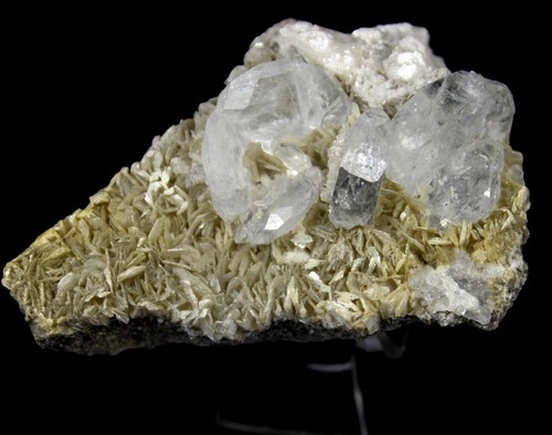 63mm 65g Clear & Transparent Beryl crystals with Muscovite from China ...