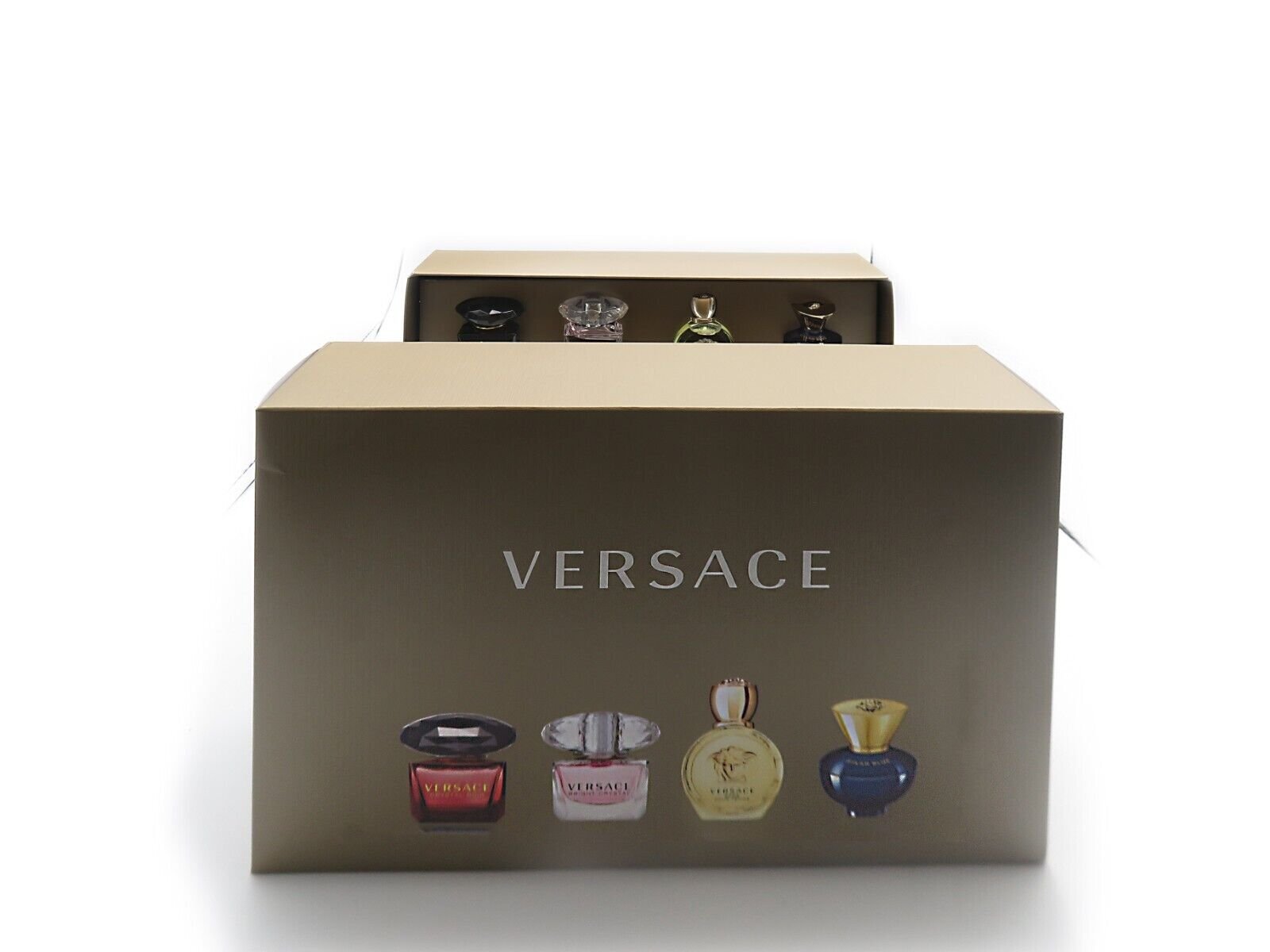 Versace Gifts & Sets Womens Splash Mini Set (Noir, Yellow, Turquise and ...