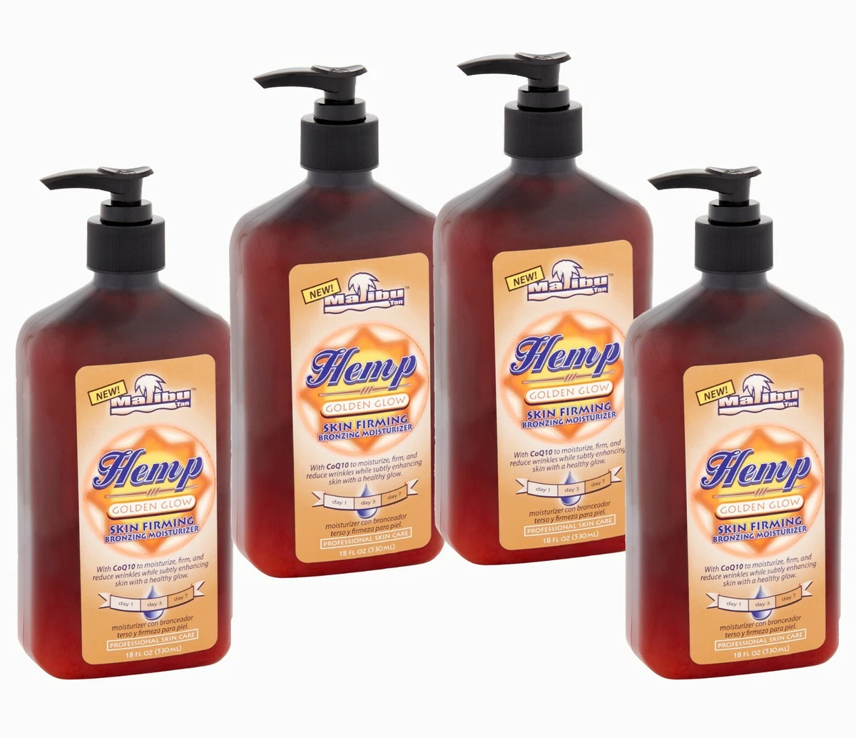 Goldne Glow Tanning Lotion Hemp
