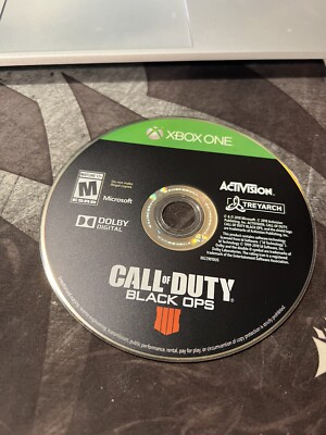 Call of Duty: Black Ops 4 Standard Edition Xbox One (Disc Only) Fast ...