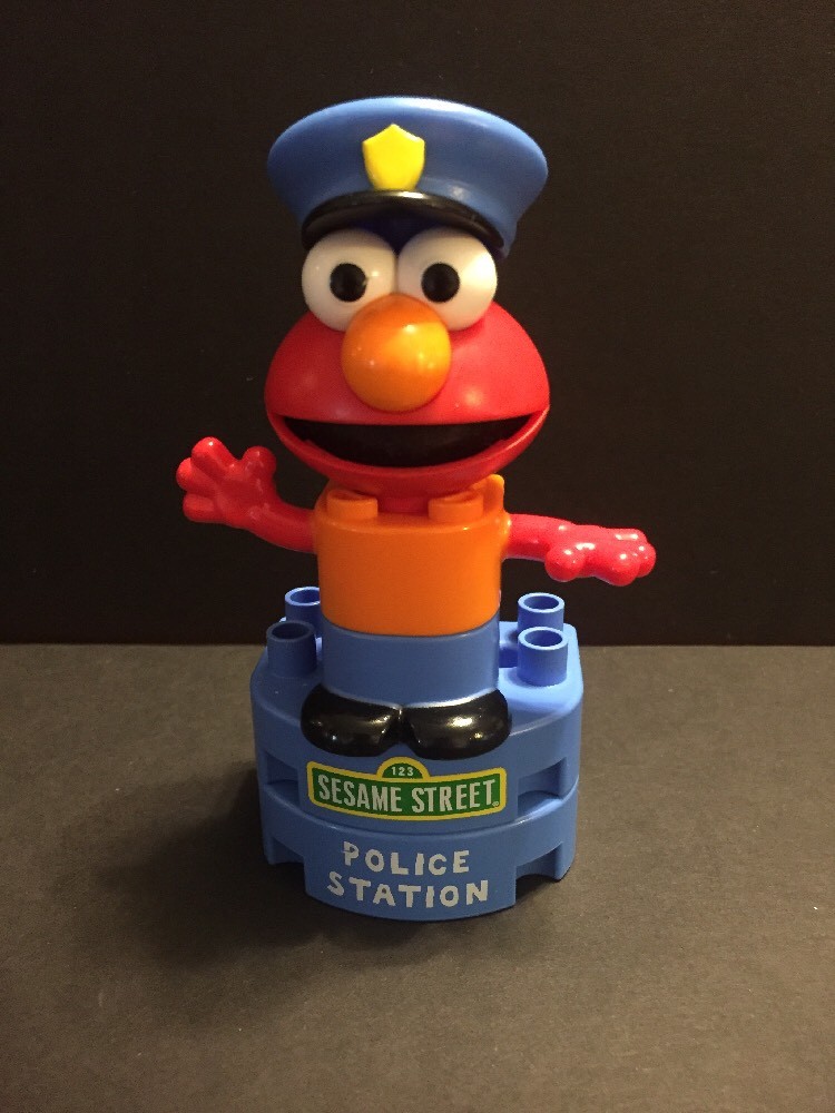 Kid K'NEX Sesame Street Police Station Building Set Elmo Replacement ...